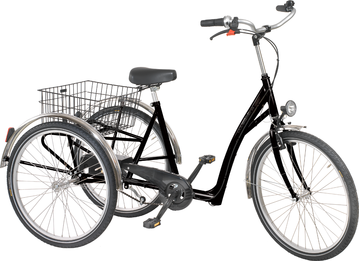 Dreirad für Erwachsene - tiefer Einstieg - Charme von Wulfhorst